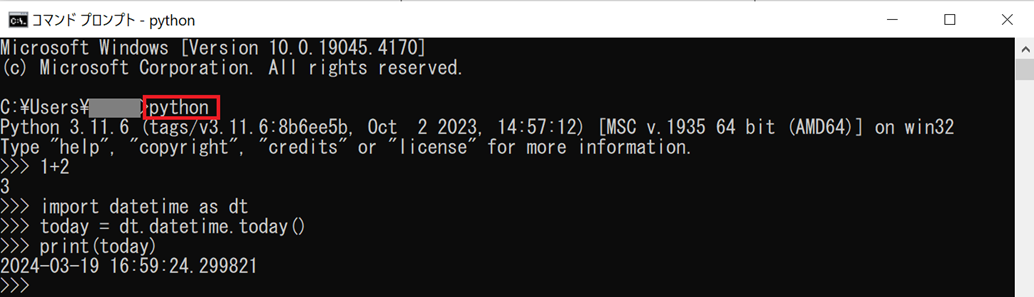 Pythonを起動してみよう（Windows/macOS/Linux） | 株式会社AltX｜未経験者向けIT研修「キャリテク！」採用サイト